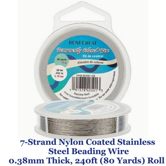wire | Office | Tiger Tail Beading Wire 7strand 05 Inch038mm | Poshmark